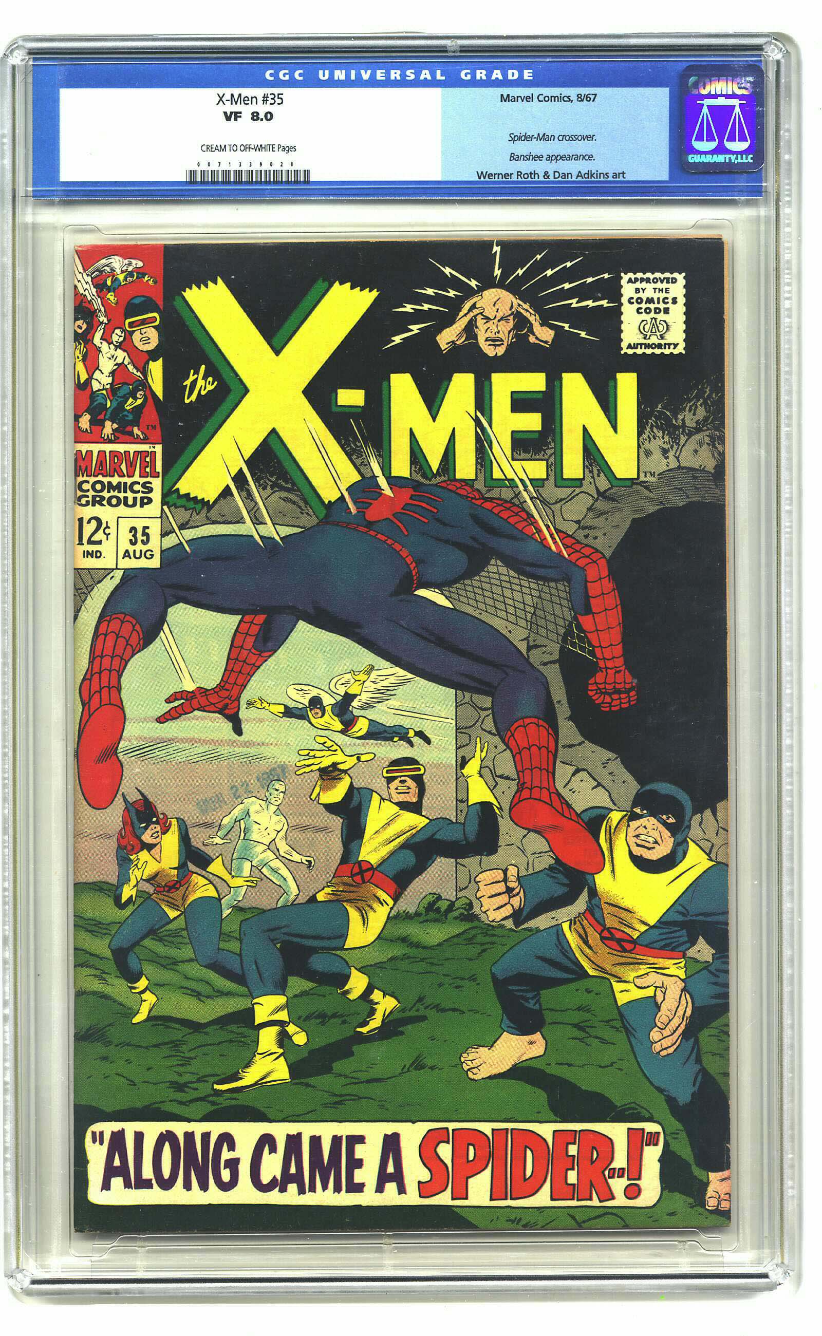 Grading Example: VF 8.0, Zoomed, by Nostomania